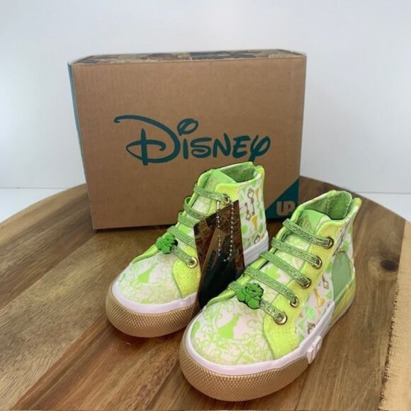 Shoes | Ground Up Disney Princess And The Frog Tiana Hightop Side Zip ...